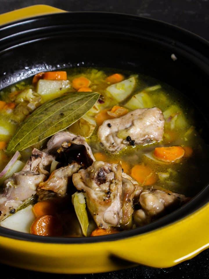Filipino Chicken Asado - My Dainty Soul Curry