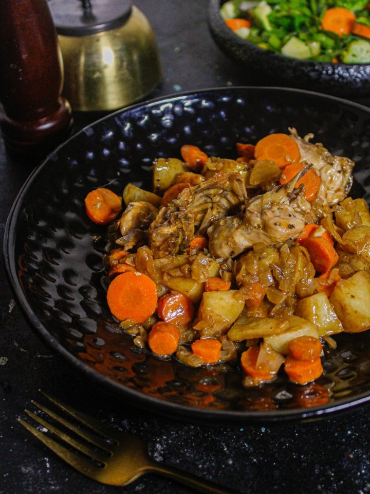 Filipino Chicken Asado - My Dainty Soul Curry