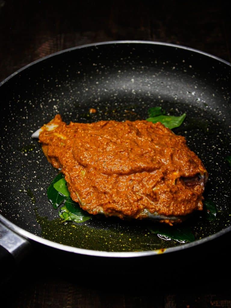 Pomfret Tawa Fry in Red Paste - My Dainty Soul Curry