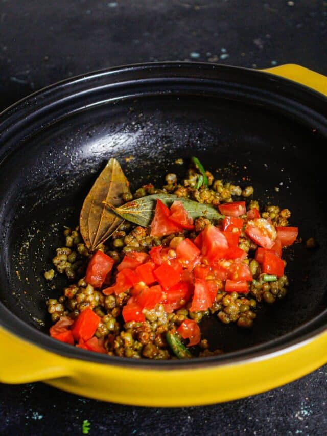 Brown Rice Green Moong Pulao - My Dainty Soul Curry