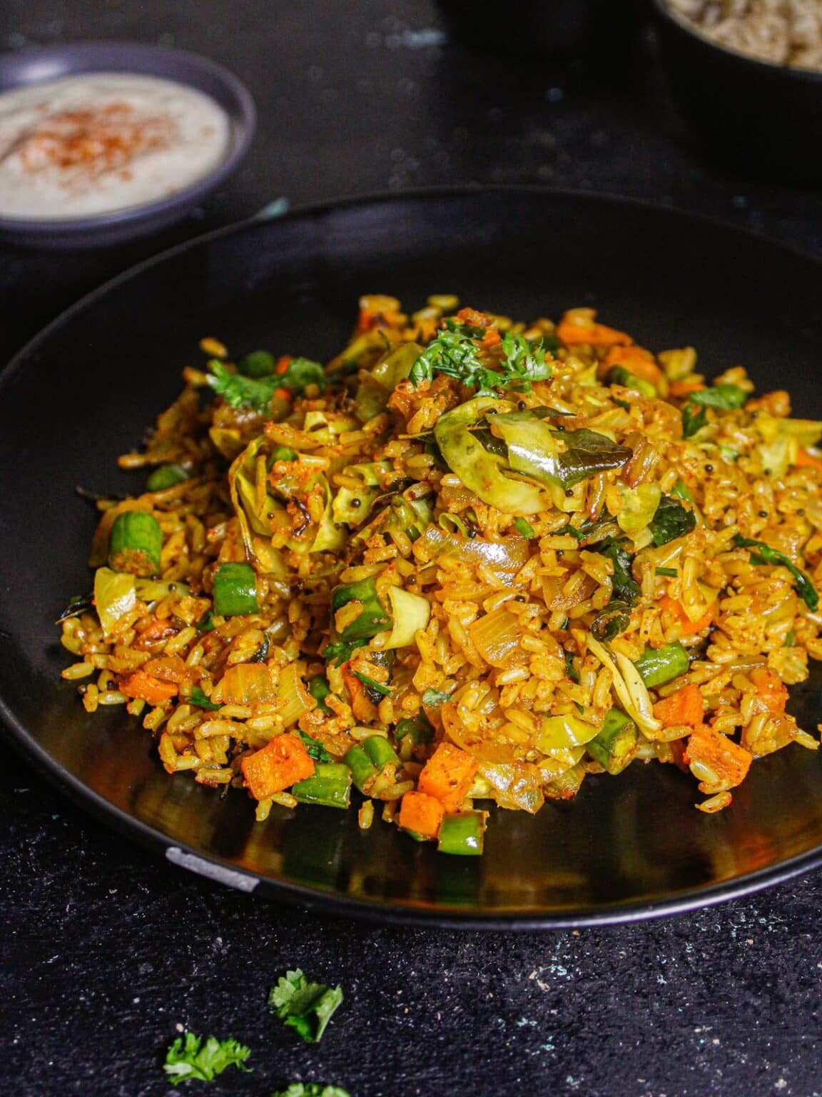 Brown Rice Pulao - My Dainty Soul Curry