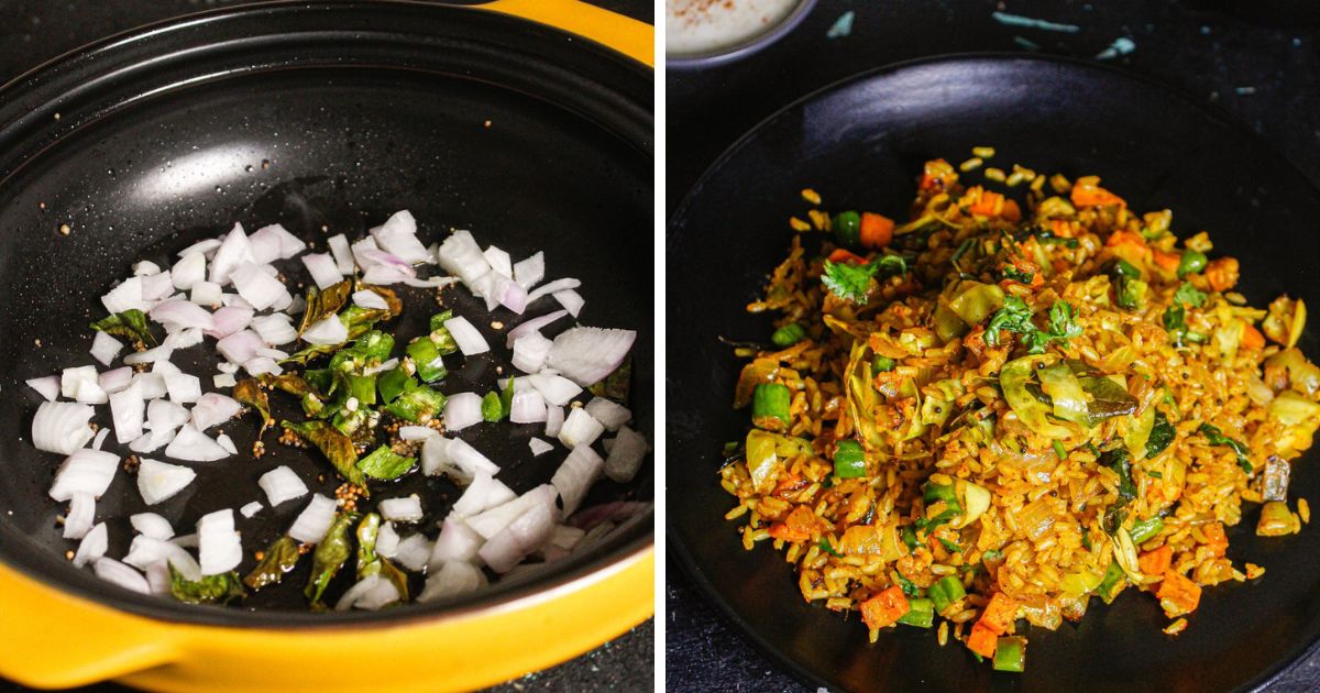 Brown Rice Pulao - My Dainty Soul Curry