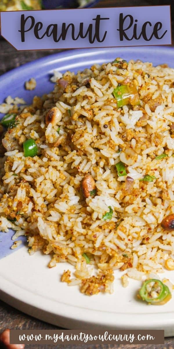 Peanut Rice - My Dainty Soul Curry