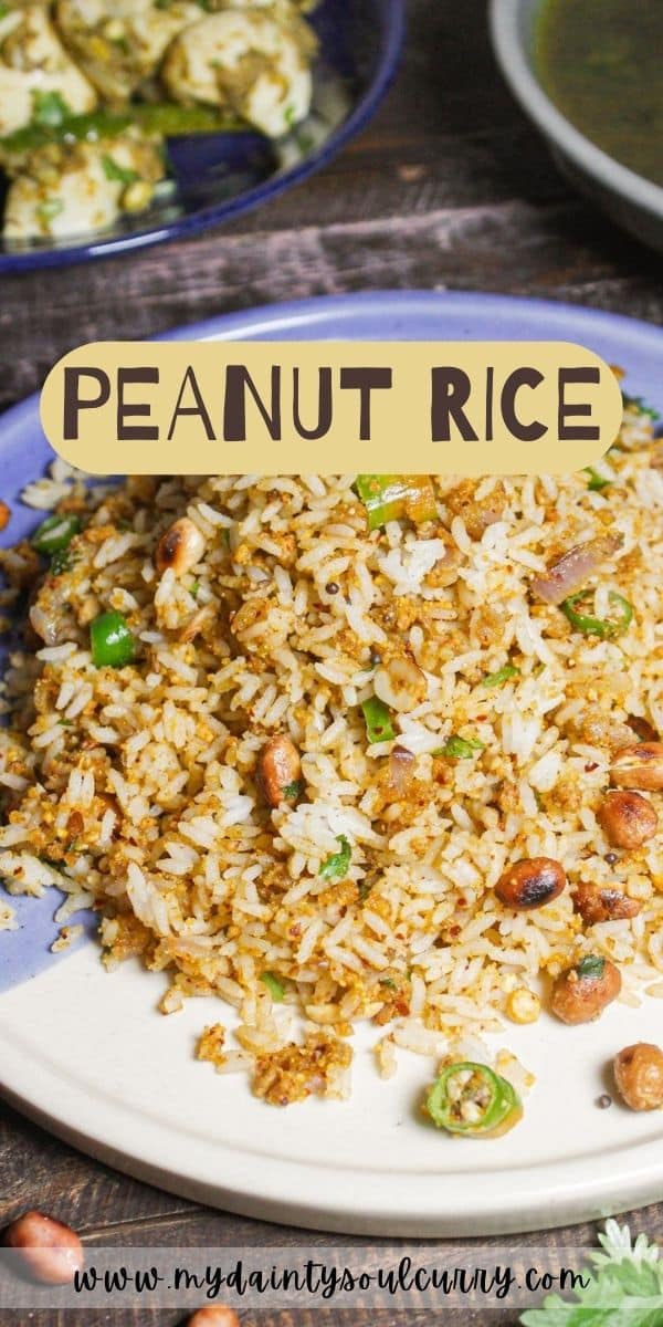 Peanut Rice - My Dainty Soul Curry