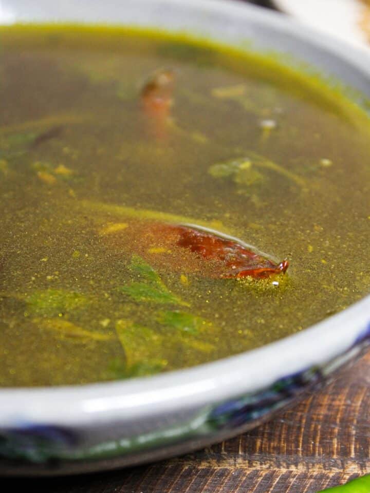 Tamarind Rasam - My Dainty Soul Curry