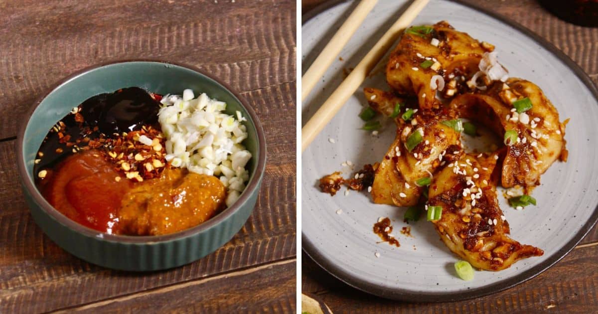 Crispy Fried Dumpling with Spicy Sauce - My Dainty Soul Curry