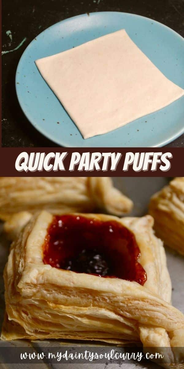 Quick Party Puffs - My Dainty Soul Curry