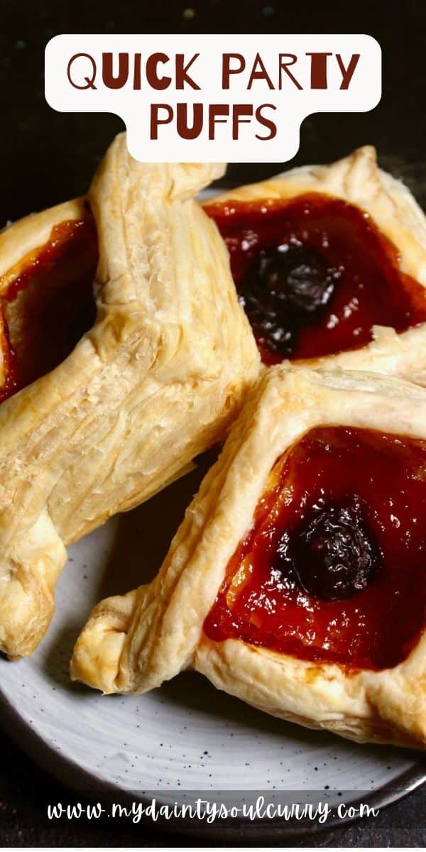 Quick Party Puffs - My Dainty Soul Curry