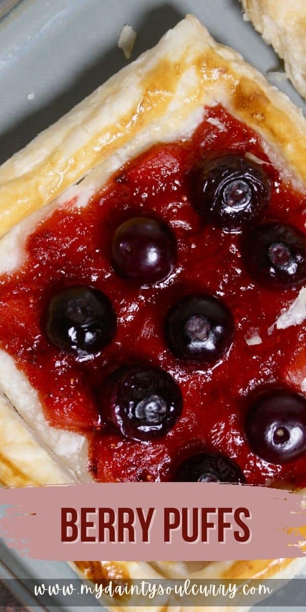 Berry Puffs - My Dainty Soul Curry