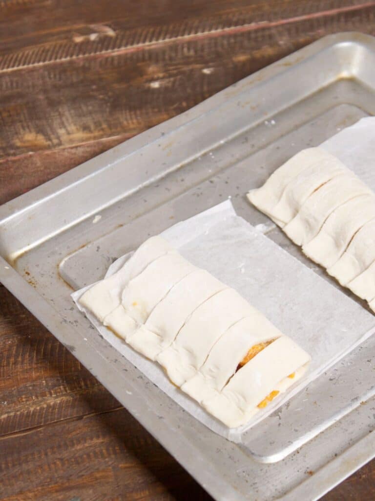 Gajar ka Halwa Puff Pastry - My Dainty Soul Curry