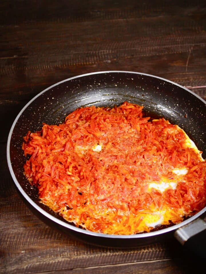 Gajar ka Halwa Puff Pastry - My Dainty Soul Curry