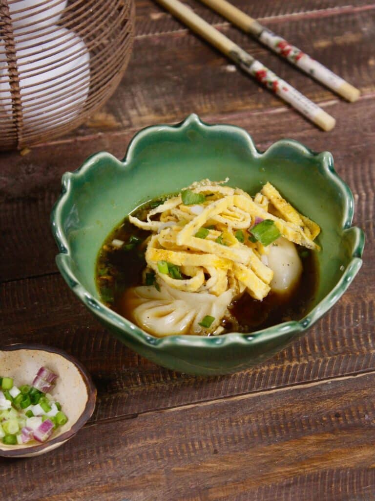 Korean Dumpling Soup - My Dainty Soul Curry