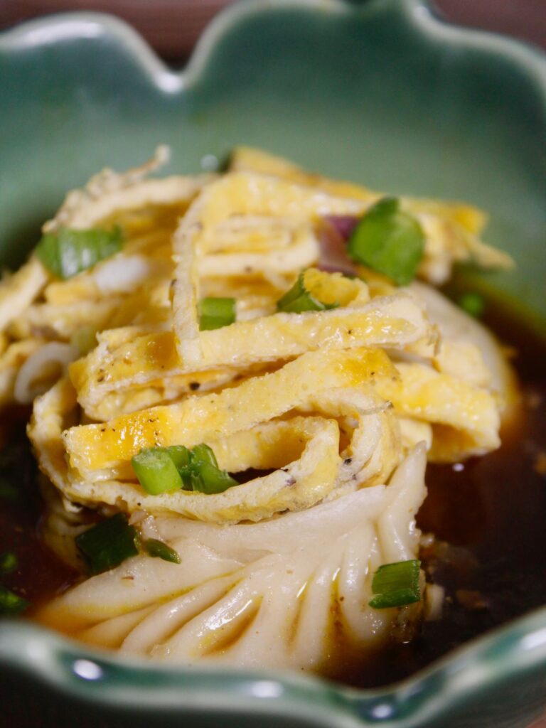 Korean Dumpling Soup - My Dainty Soul Curry