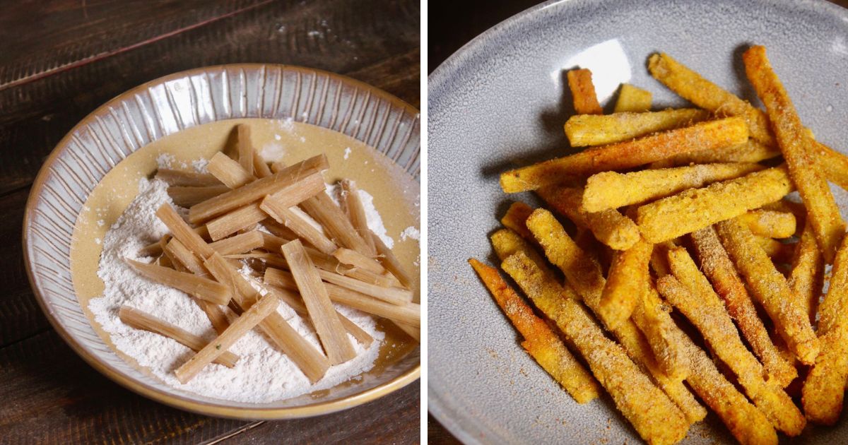 High Fiber Banana Stem Chips - My Dainty Soul Curry