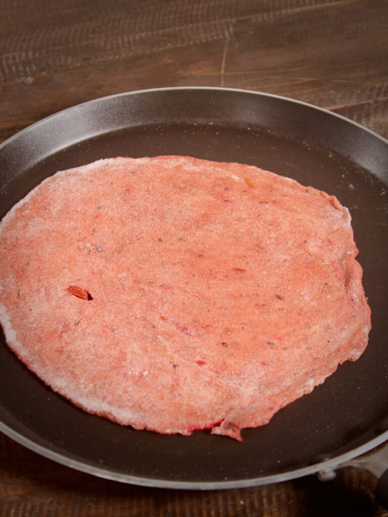 Leftover Beetroot Pulp Chapati - My Dainty Soul Curry