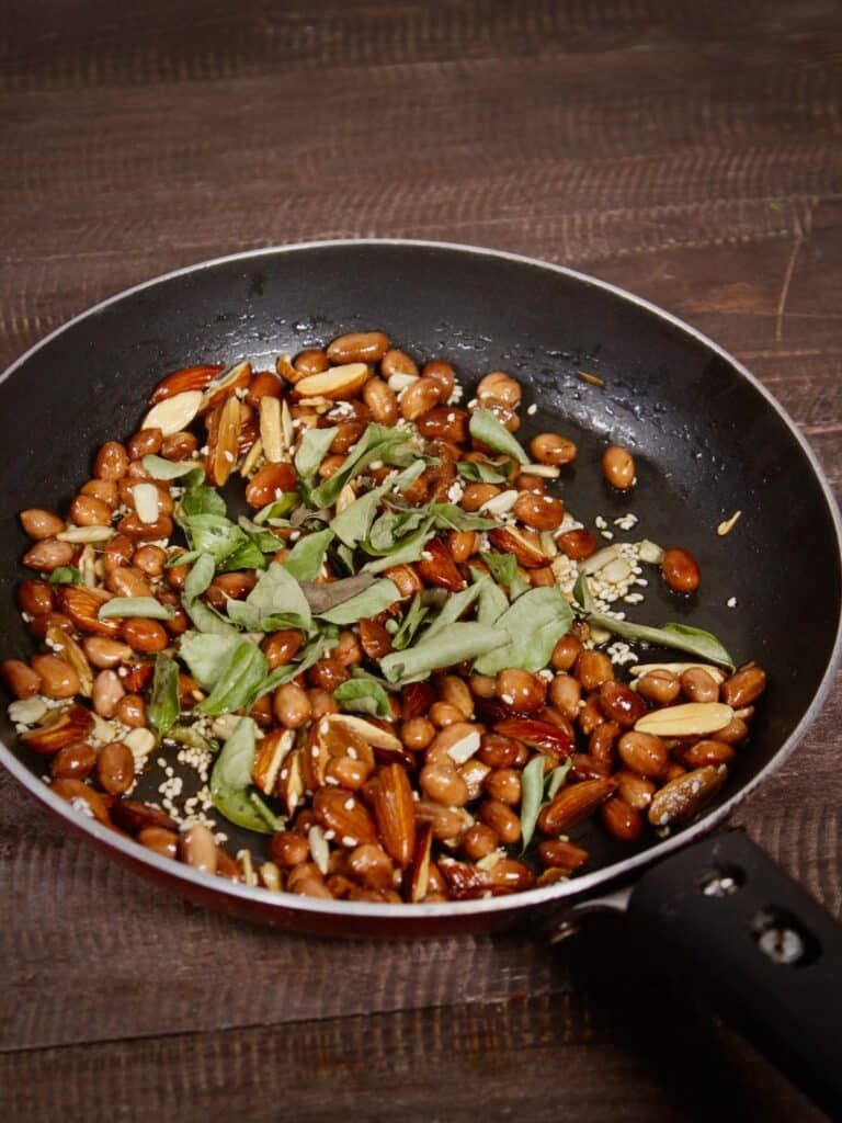 Oven Roasted Poha Chivda - My Dainty Soul Curry