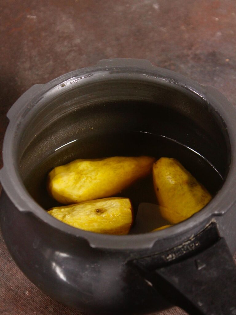 Pan Roasted Crispy Yam - My Dainty Soul Curry