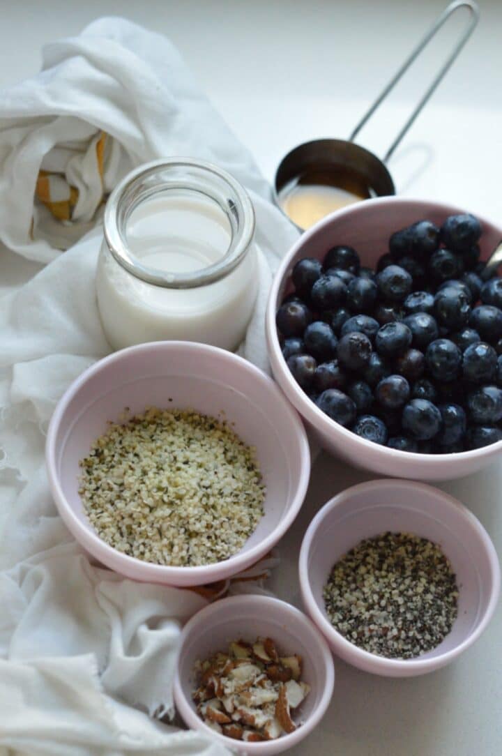 Keto Overnight Oats Recipe - My Dainty Soul Curry