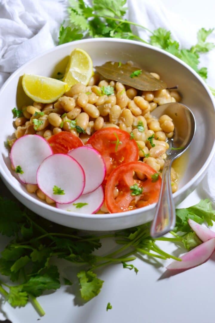 Instant Pot Mayocoba Beans Recipe - My Dainty Soul Curry