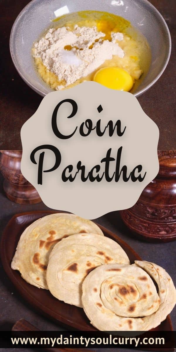 Coin Paratha - My Dainty Soul Curry