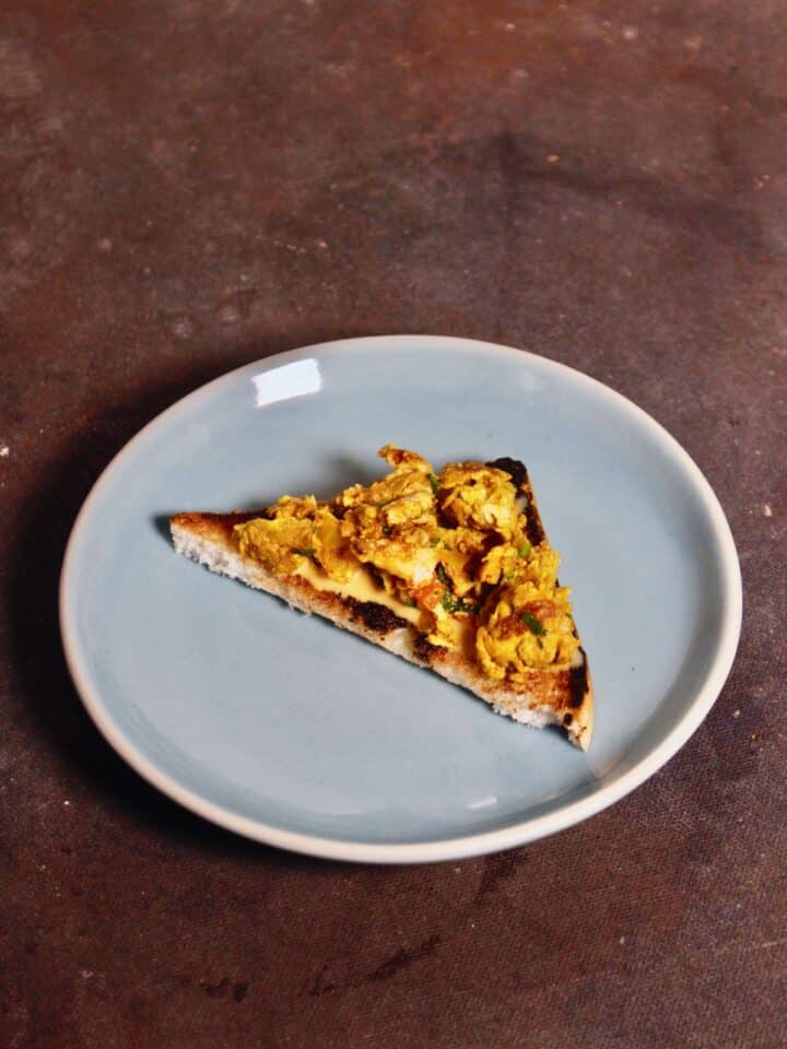 Egg Bhurji Sandwich - My Dainty Soul Curry