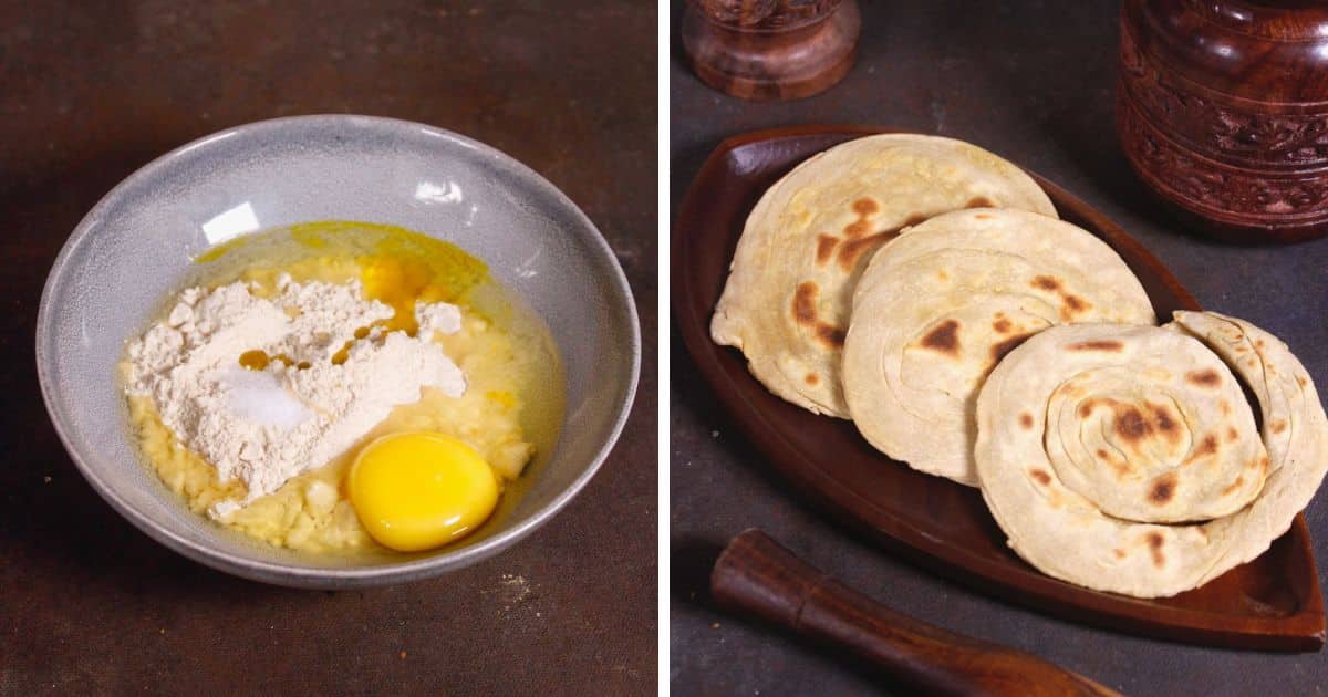 Coin Paratha - My Dainty Soul Curry