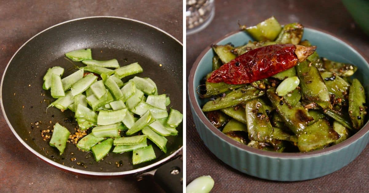 Salt and Pepper Broad Beans - My Dainty Soul Curry