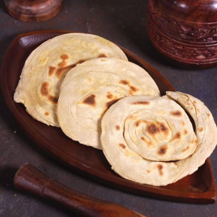 Coin Paratha - My Dainty Soul Curry
