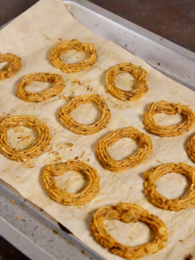 Oven Roasted Crispy Potato Rings - My Dainty Soul Curry