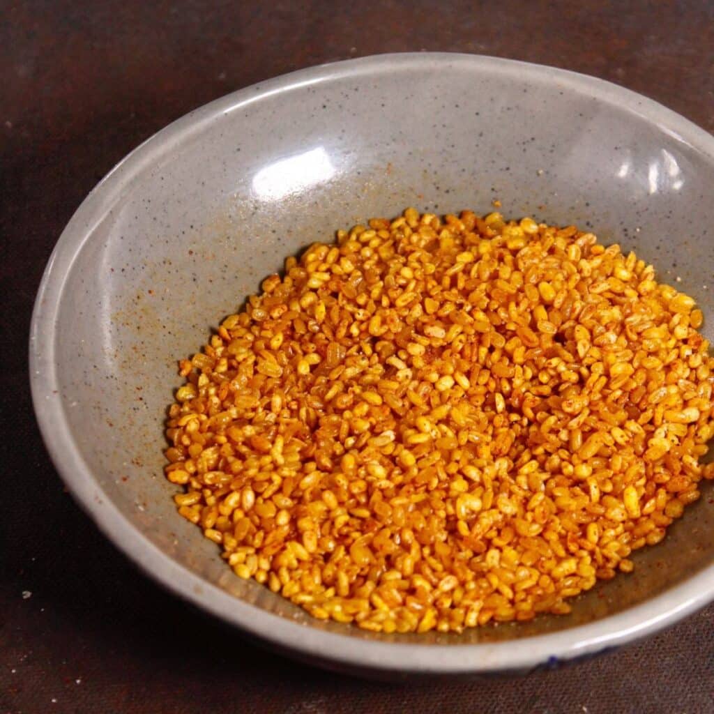 Spicy and Crispy Moong Dal Namkeen - My Dainty Soul Curry