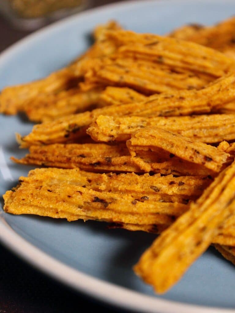 Oven Roasted Potato Fries - My Dainty Soul Curry