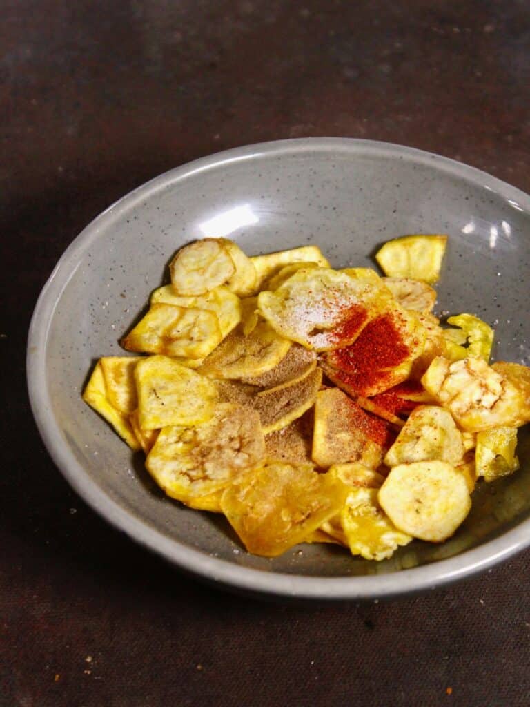 Spicy Red Hot Banana Chips - My Dainty Soul Curry