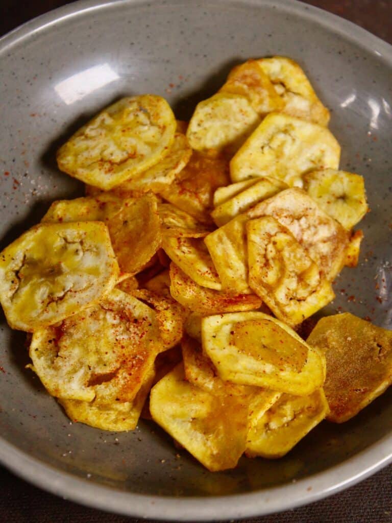 Spicy Red Hot Banana Chips - My Dainty Soul Curry