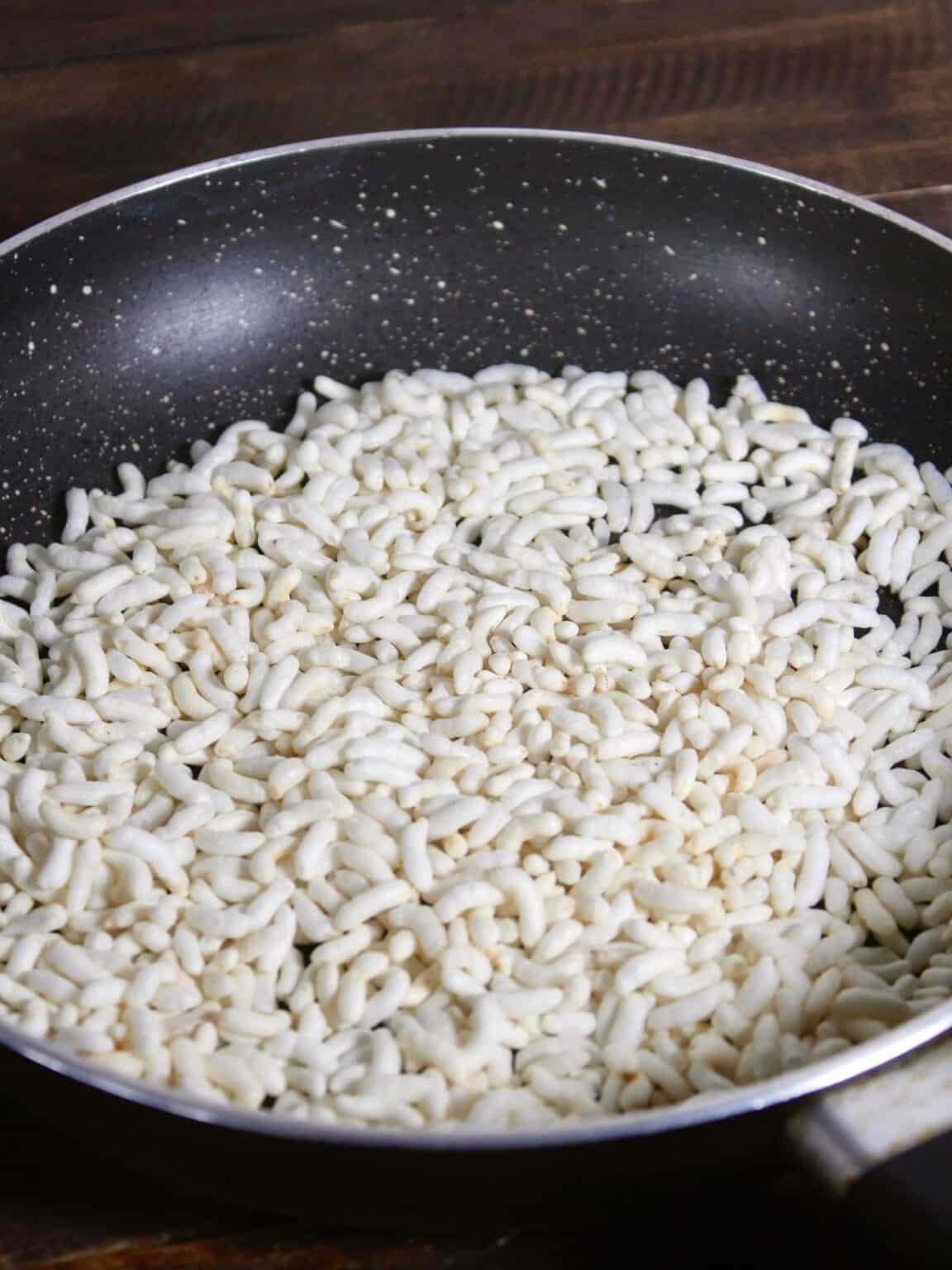 Caramel Puffed Rice Balls - My Dainty Soul Curry