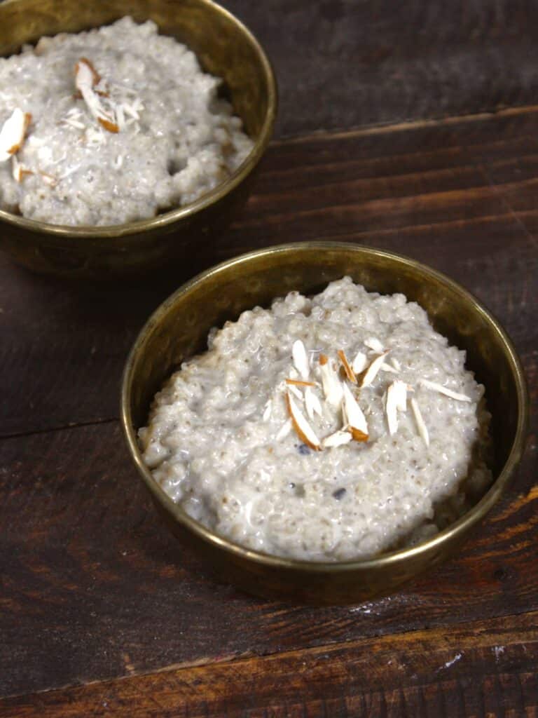 Foxtail Millet Kheer - My Dainty Soul Curry