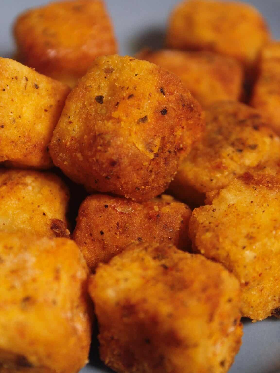Air Fried Crispy Paneer - My Dainty Soul Curry