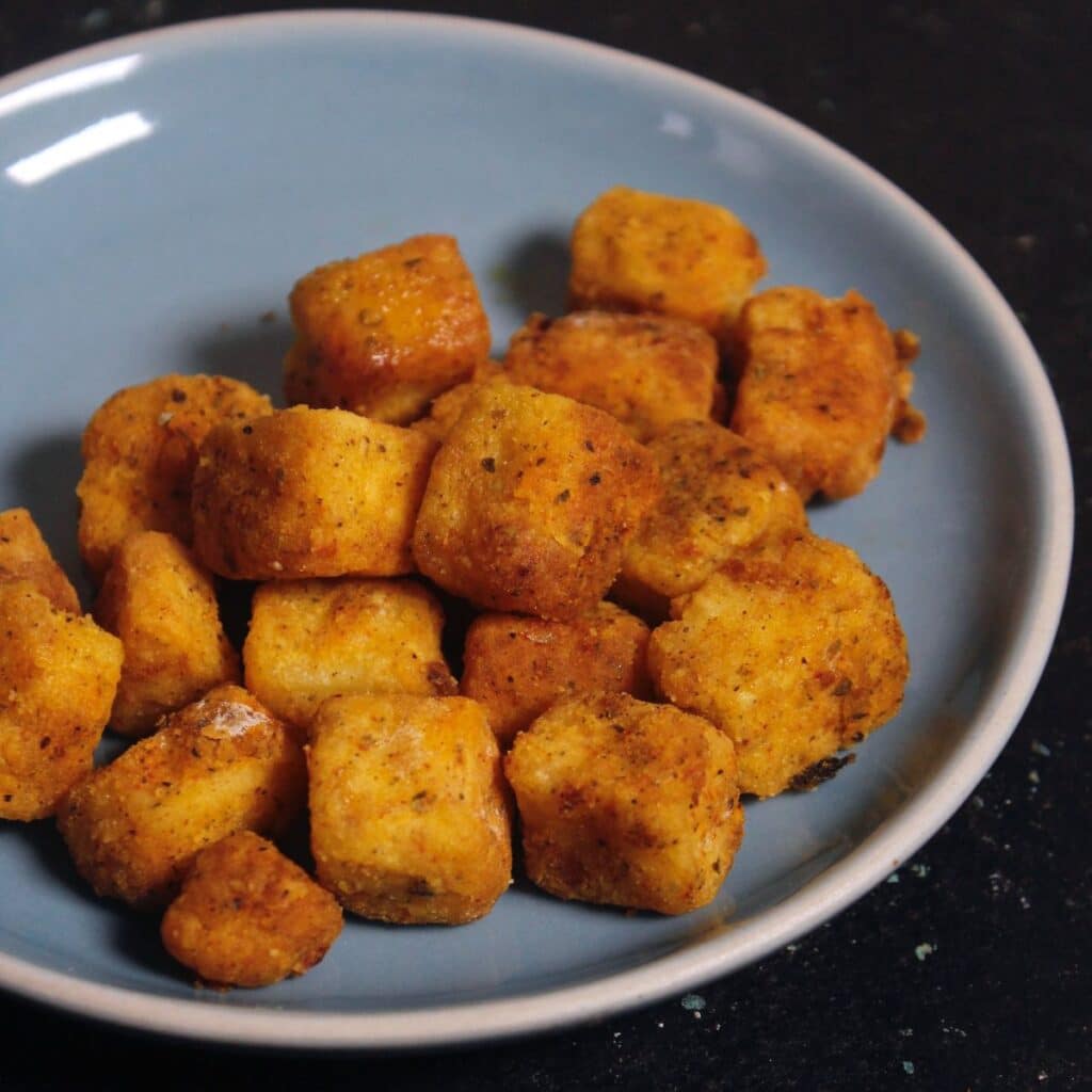 Air Fried Crispy Paneer - My Dainty Soul Curry