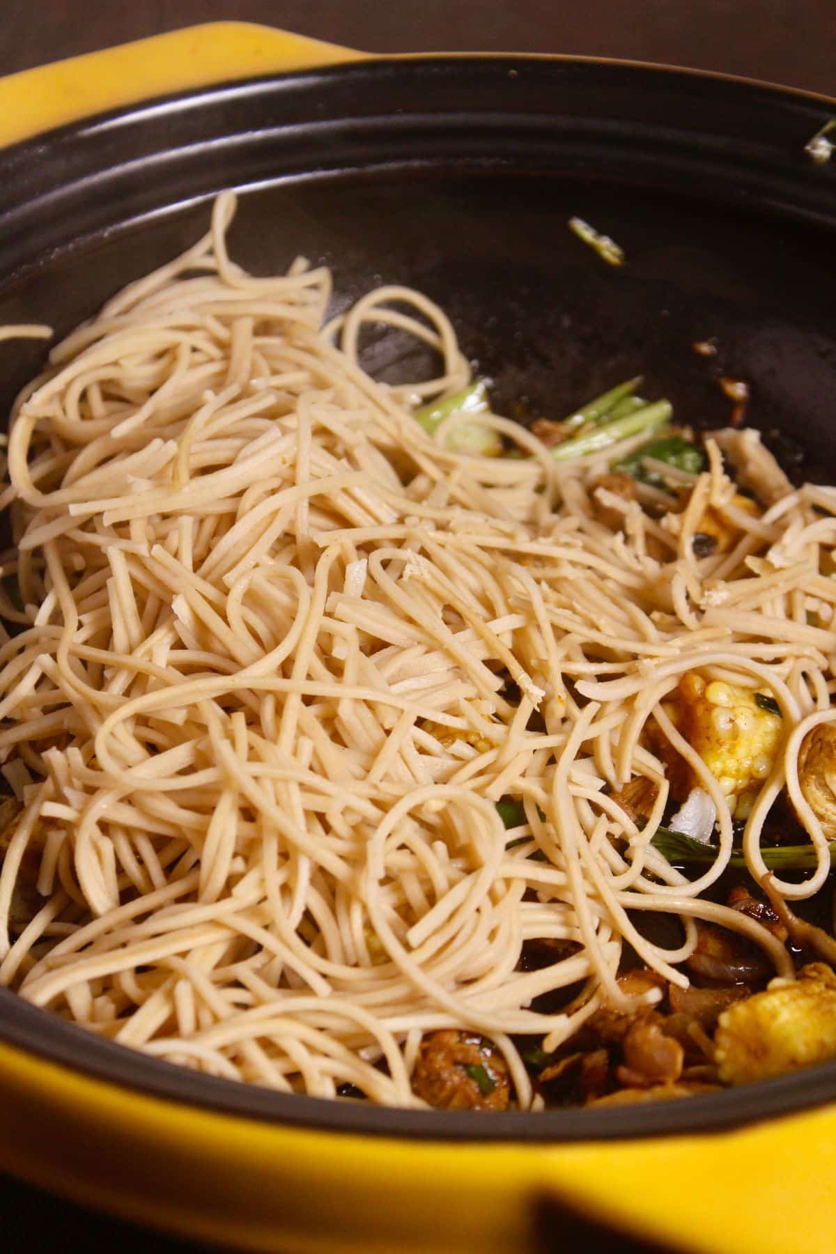 Asian Style Whole Wheat Noodles - My Dainty Soul Curry