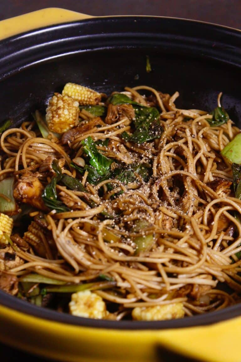 Asian Style Whole Wheat Noodles - My Dainty Soul Curry
