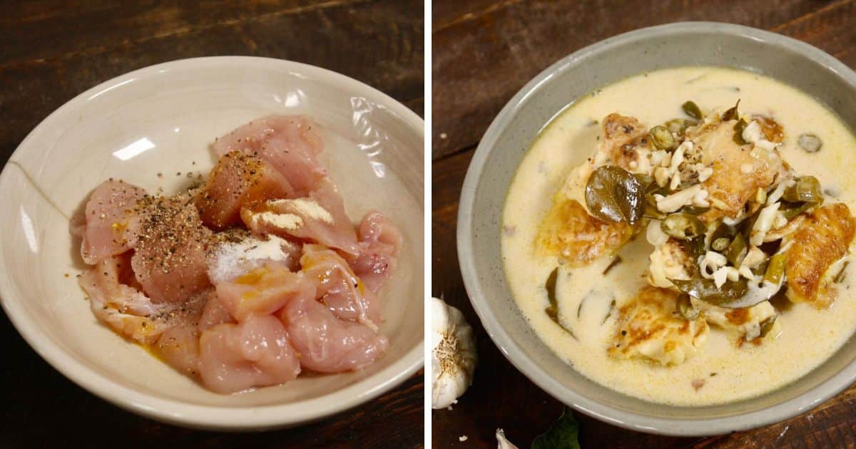 Malaysian Buttermilk Chicken - My Dainty Soul Curry