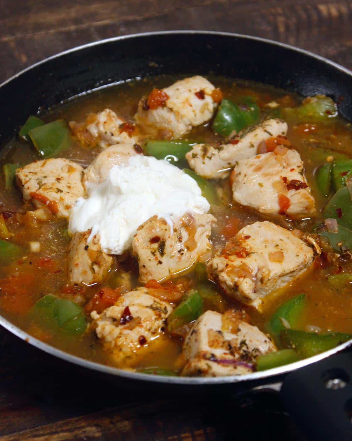 Italian Creamy Chicken - My Dainty Soul Curry