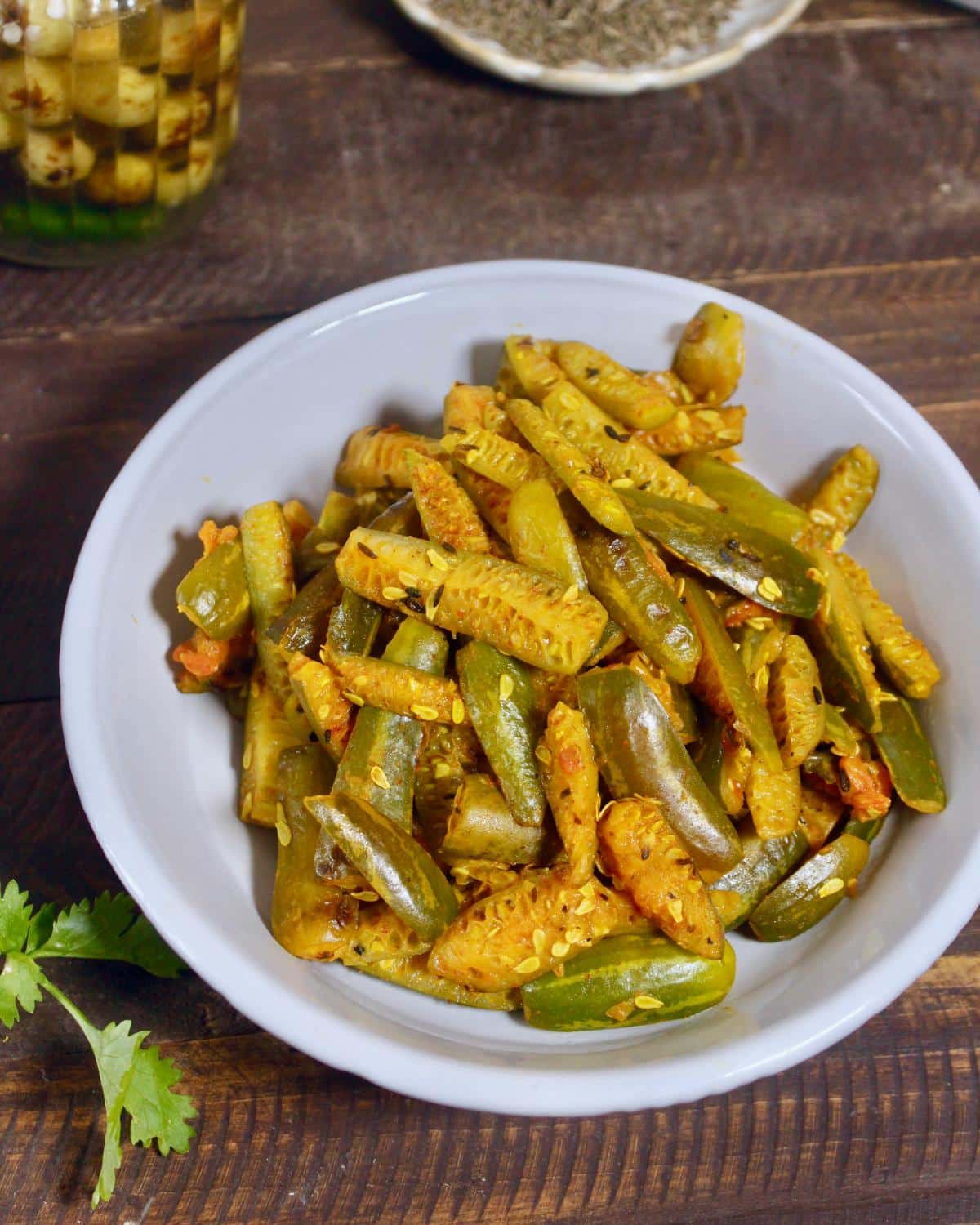 Ivy Gourd Stir Fry - My Dainty Soul Curry