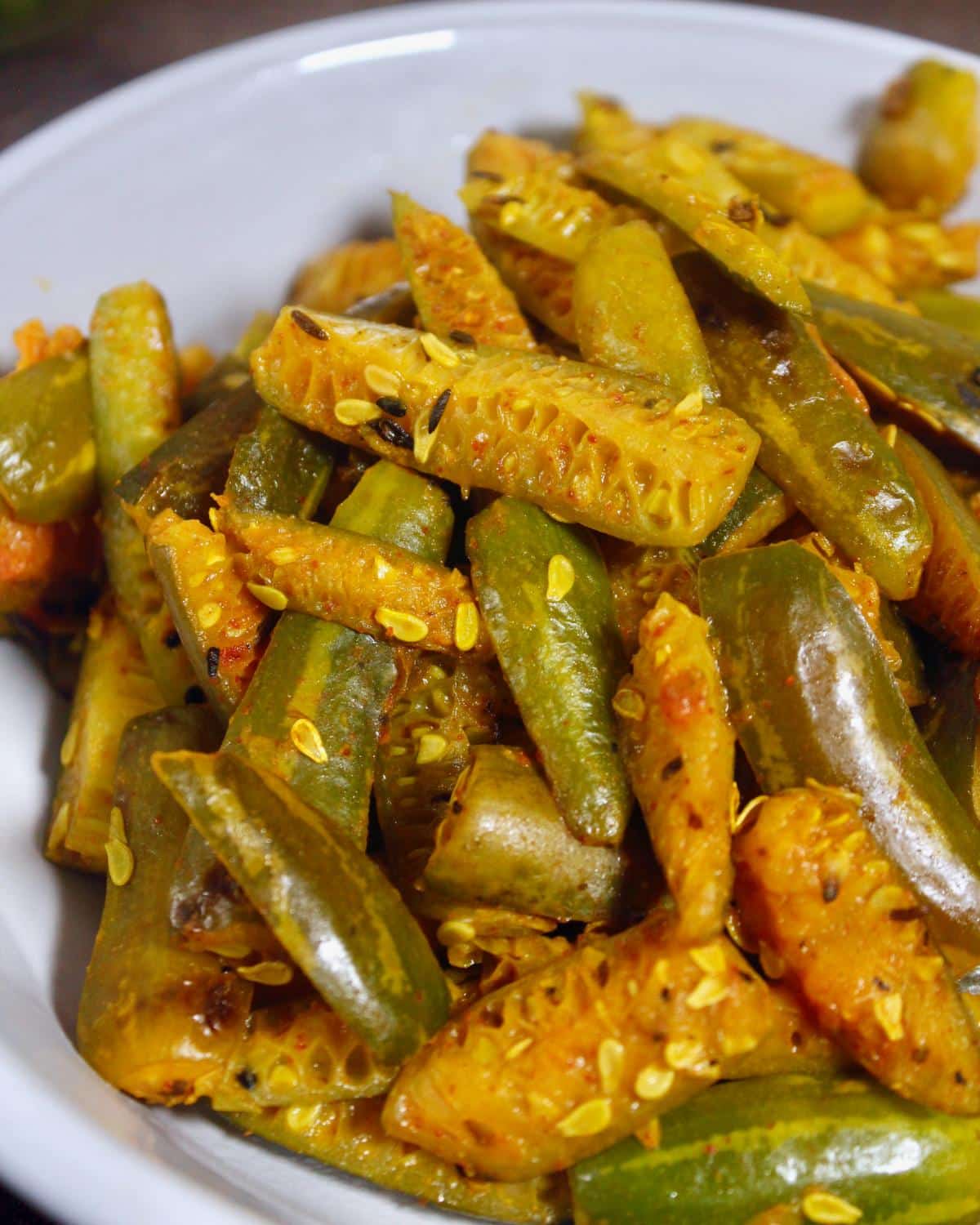 Ivy Gourd Stir Fry - My Dainty Soul Curry