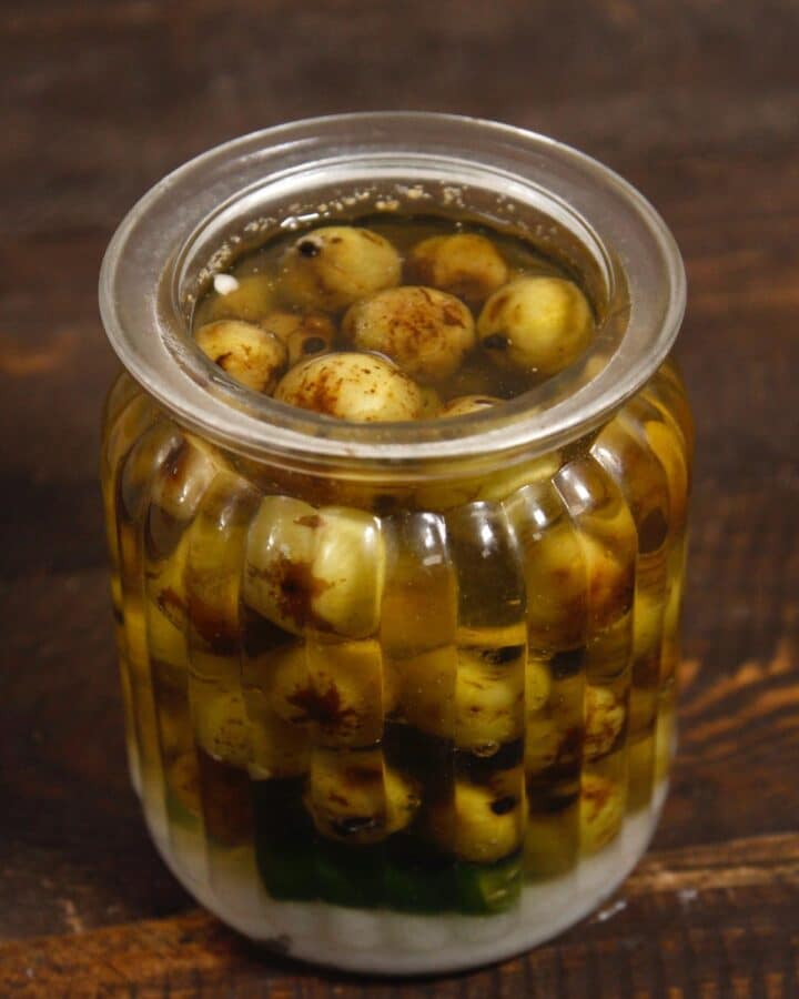 Pickled Gooseberries - My Dainty Soul Curry