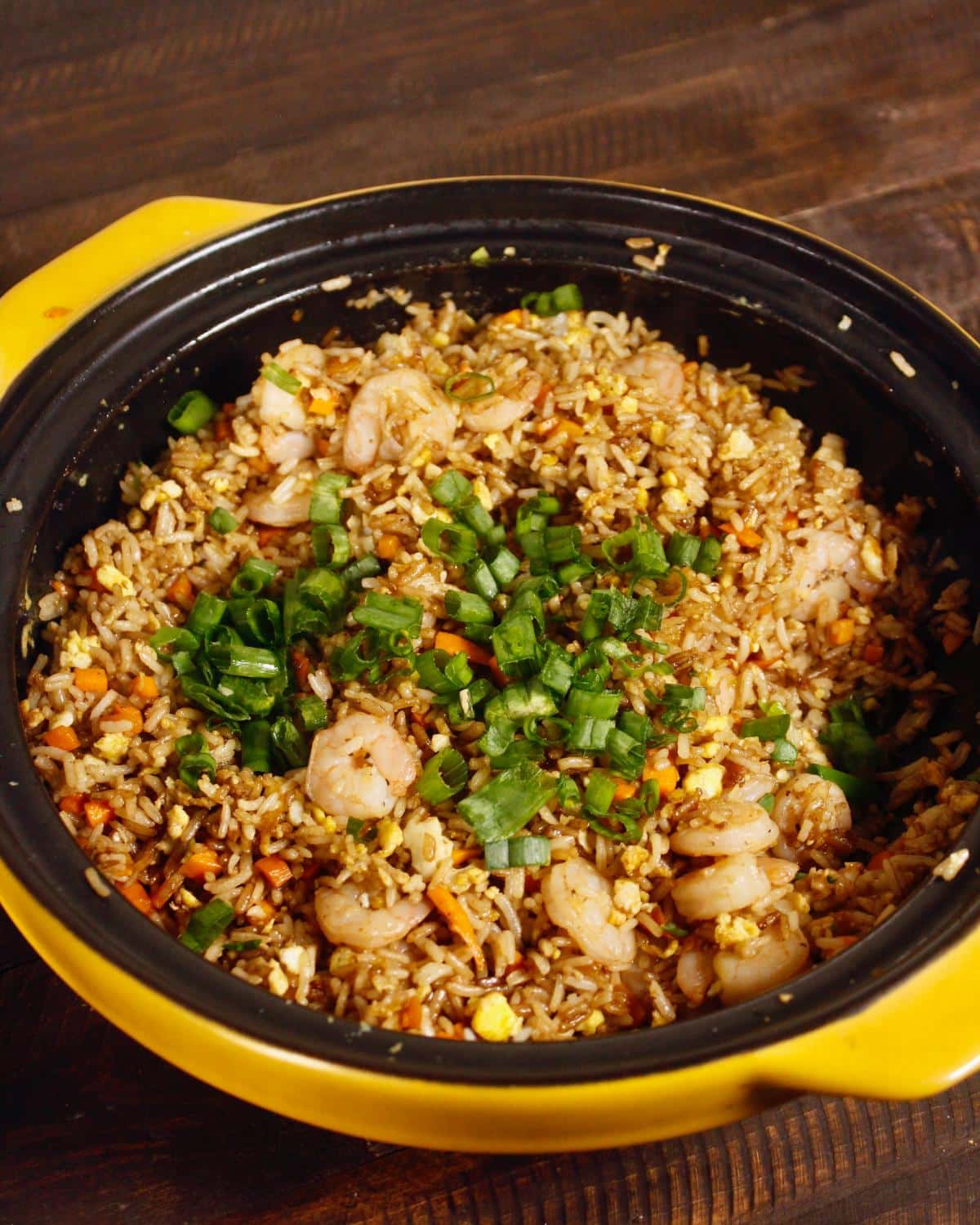 Prawn and Egg Fried Rice - My Dainty Soul Curry