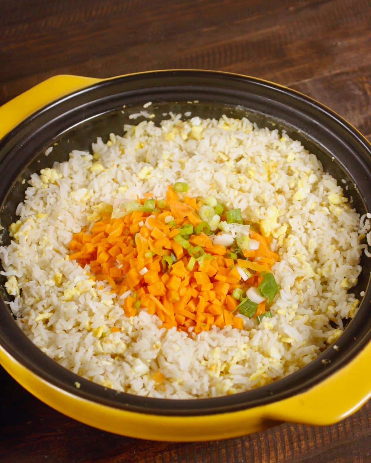 Prawn and Egg Fried Rice - My Dainty Soul Curry