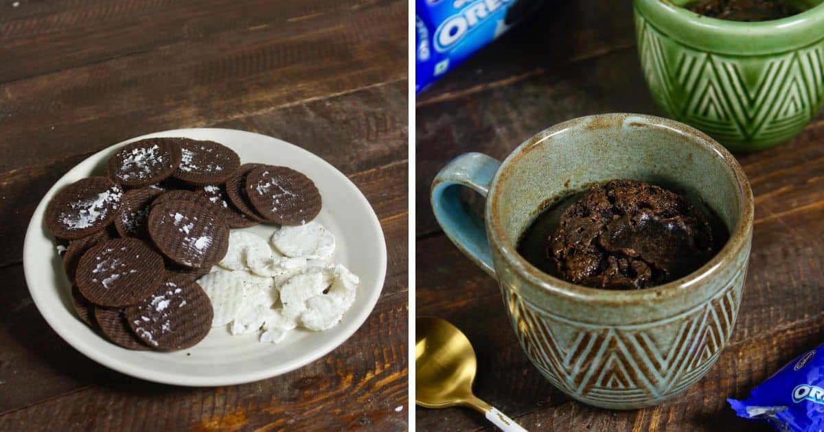 Oreo Cake in a Cup - My Dainty Soul Curry