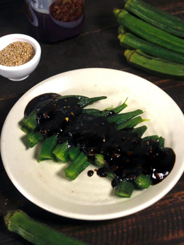 Asian Style Okra - My Dainty Soul Curry