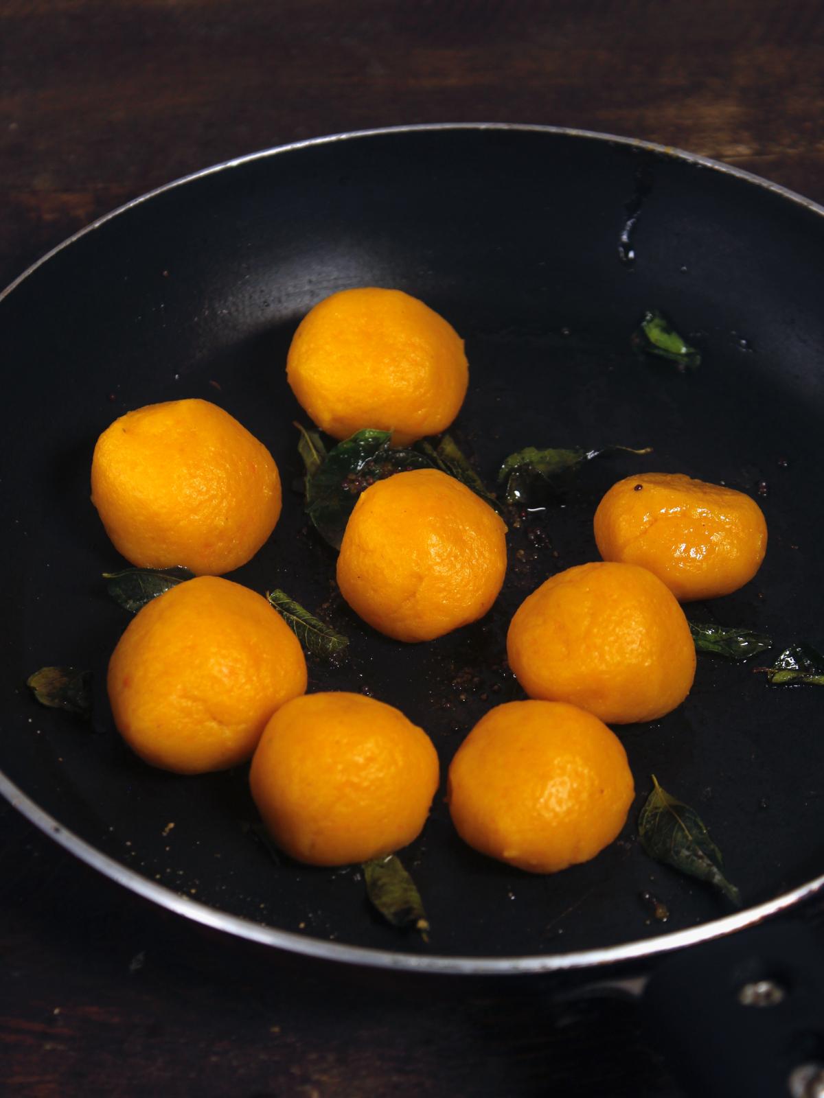 Carrot Breakfast Dumplings - My Dainty Soul Curry