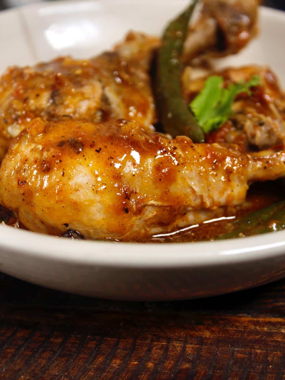 Peshawari Chicken Charsi Karahi - My Dainty Soul Curry